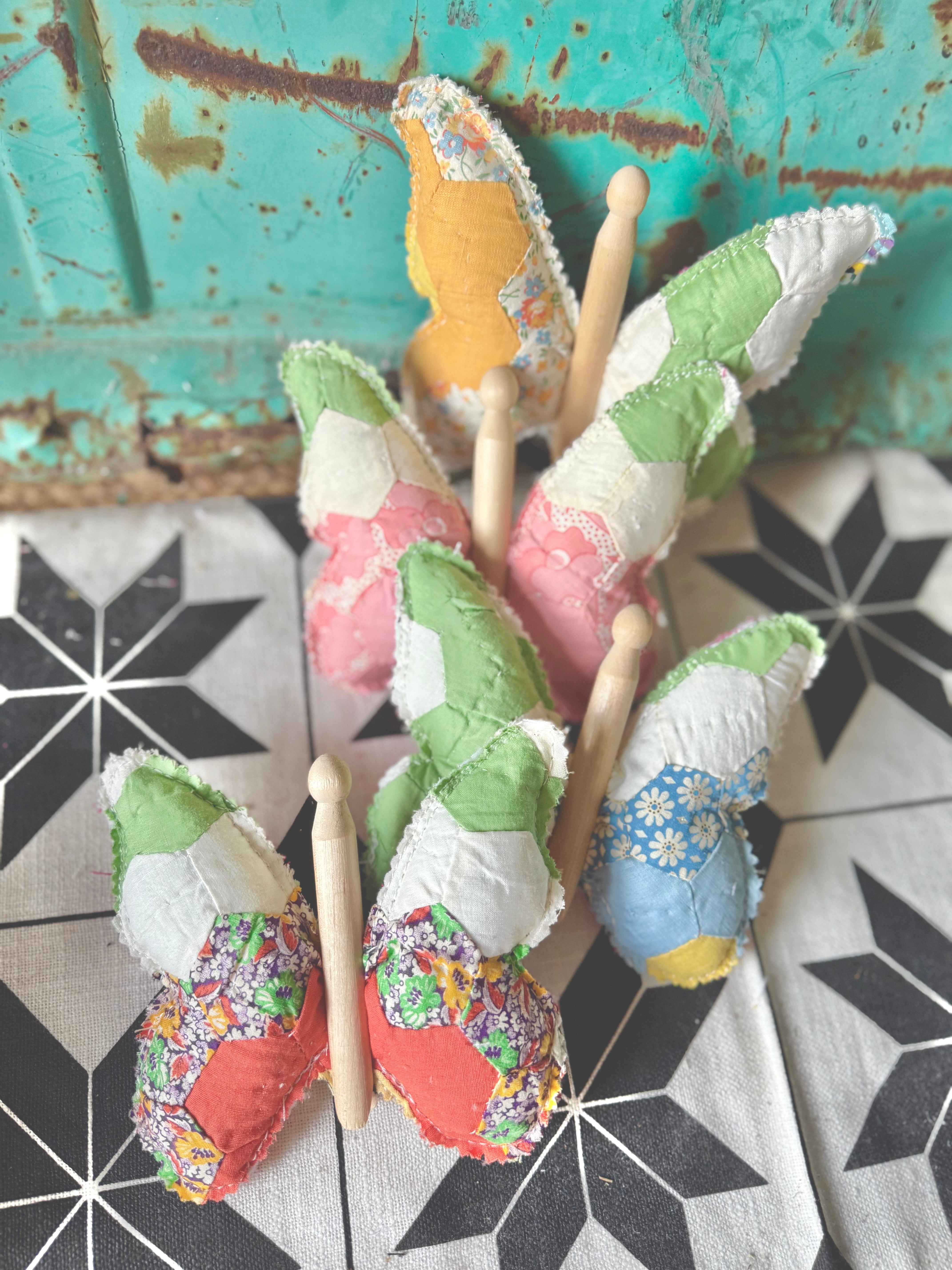 Limited Collection Butterflies Set of Four #21 – B. Free Design Co