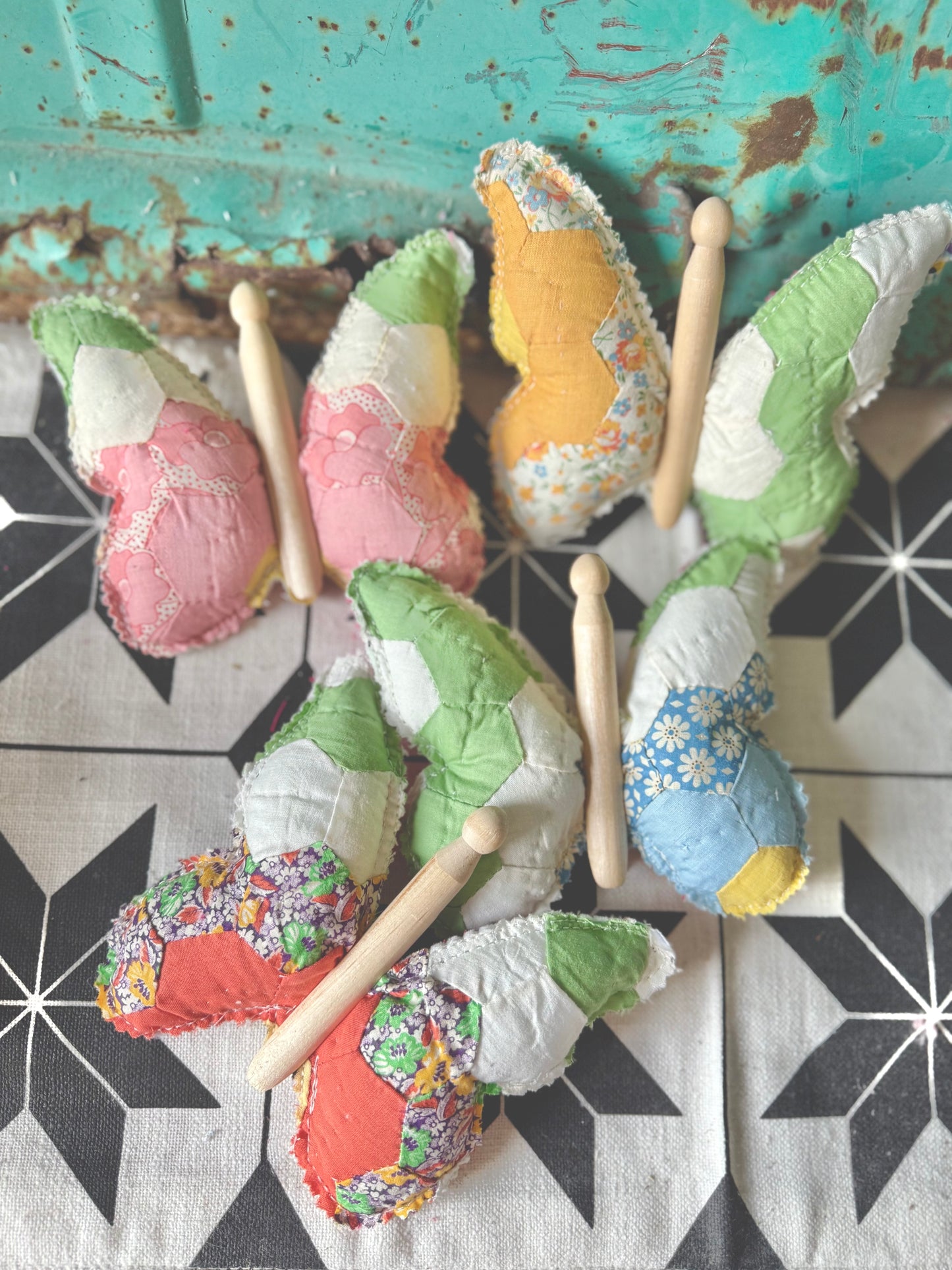 Limited Collection Butterflies Set of Four #21 – B. Free Design Co